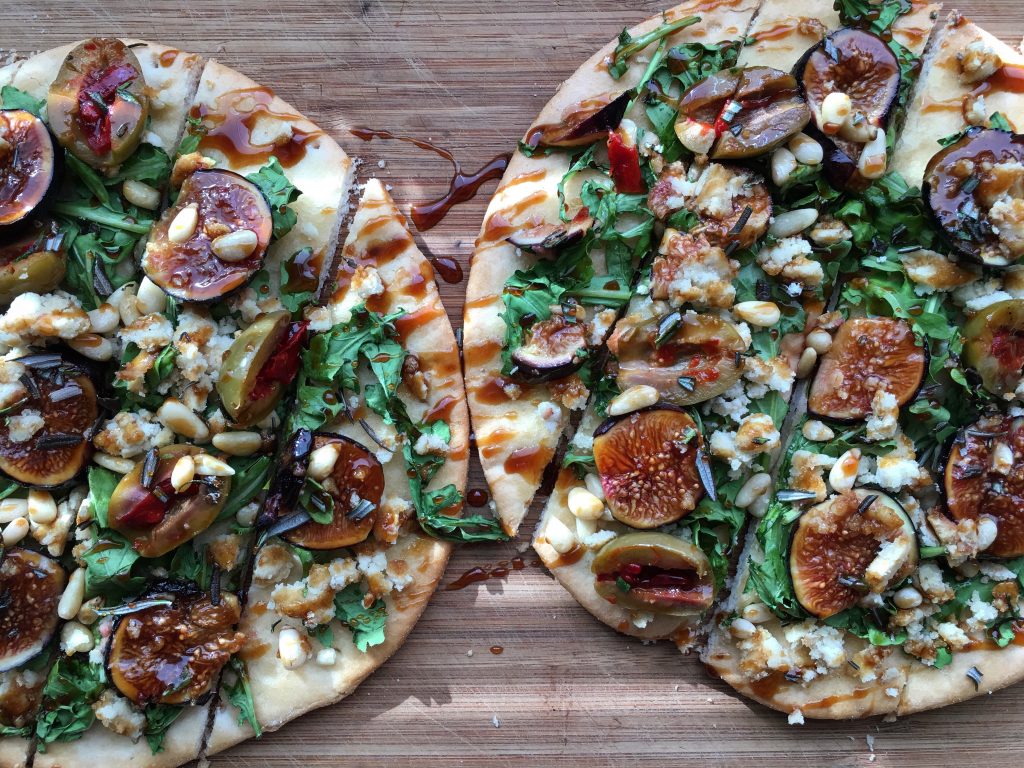 Honey Roasted Fig Flatbread (V/GF) – Bunny's Bite