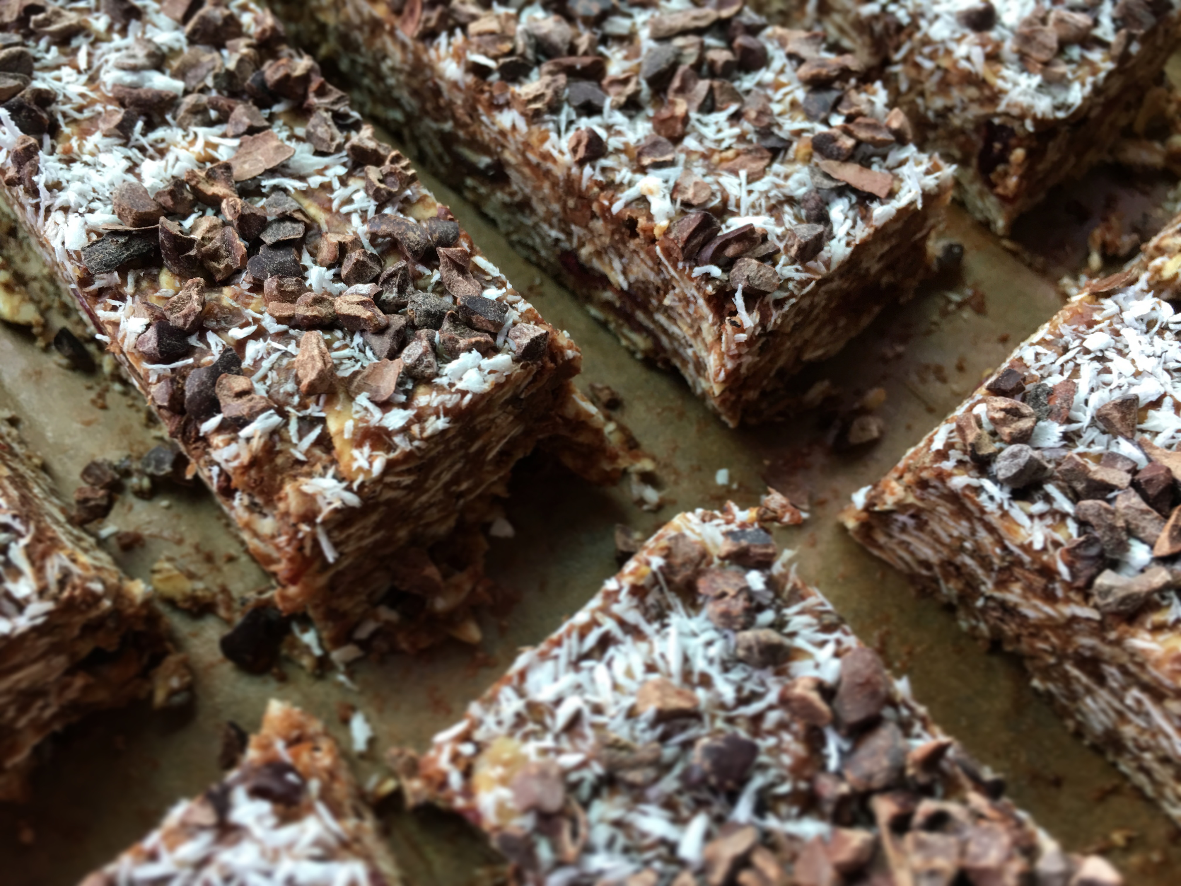 Soft n’ Chewy Chocolate Granola bars (V/GF) – Bunny's Bite